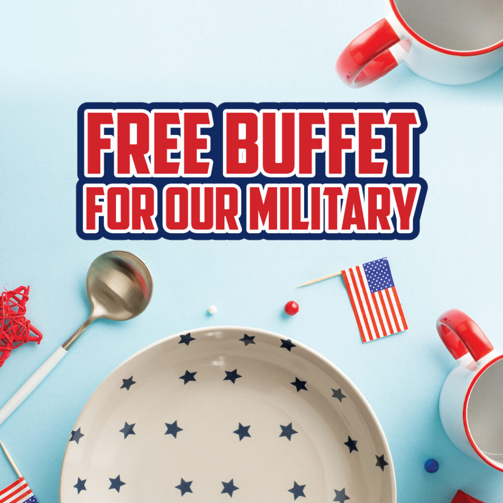 Veterans Day Buffet - Casino Fandango | Gaming, Dining & Entertainment ...